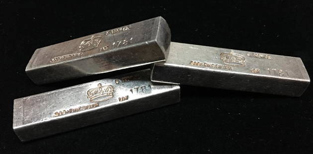 Mg Ccm Crown 5 Oz. Silver Bar
