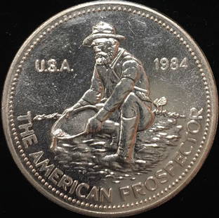 1984 1 Oz Engelhard Prospector