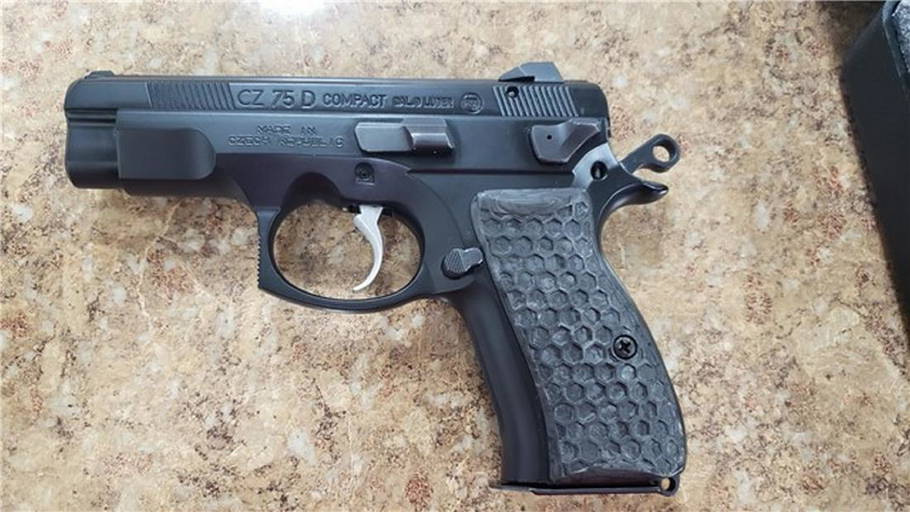Nice Cz 75d With Upgraded Grips