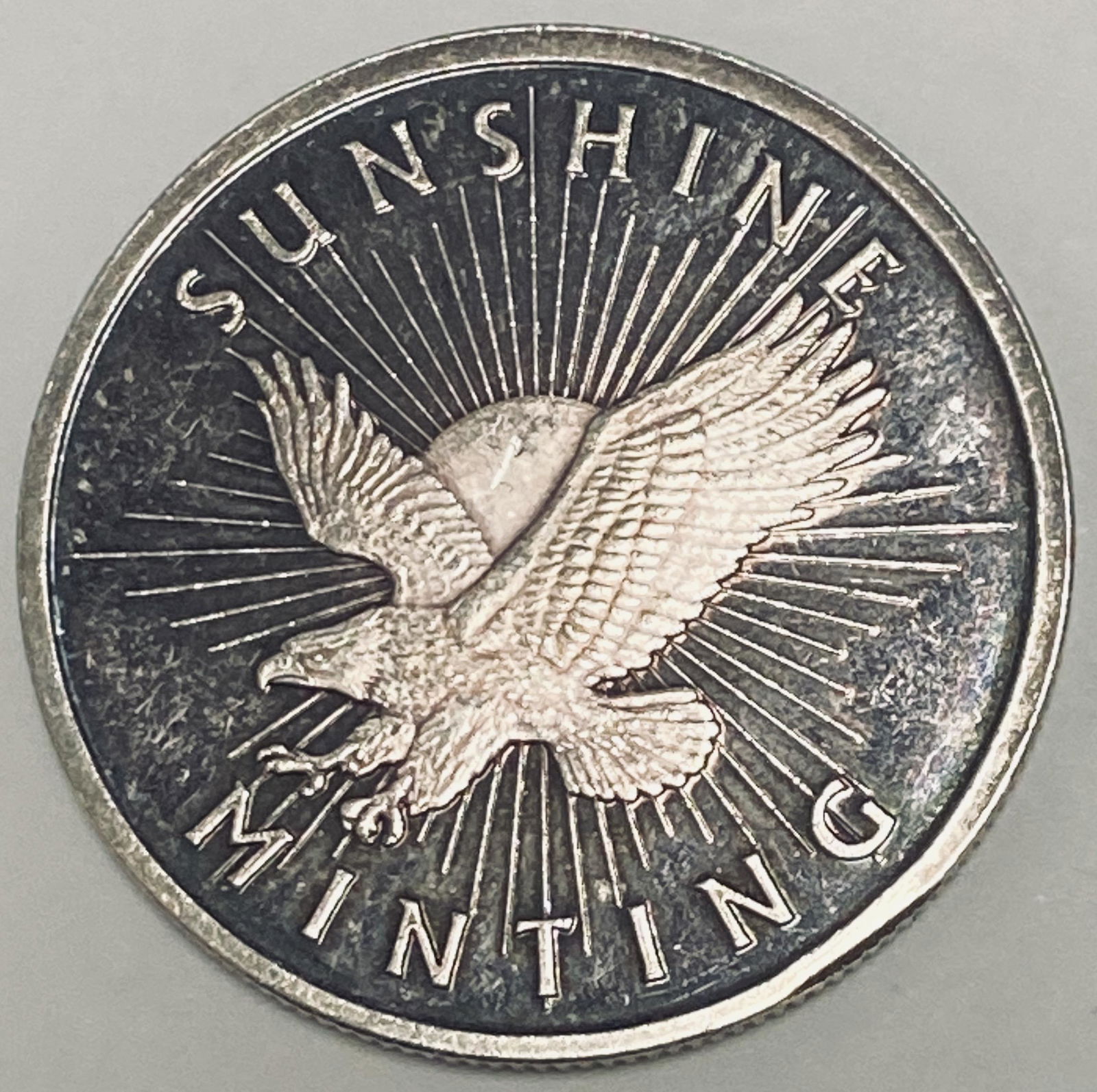 Sunshine Mint 1/2 Oz .999 Fine Silver Round