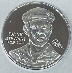 World Golf Hall Of Fame Silver Coin Collection