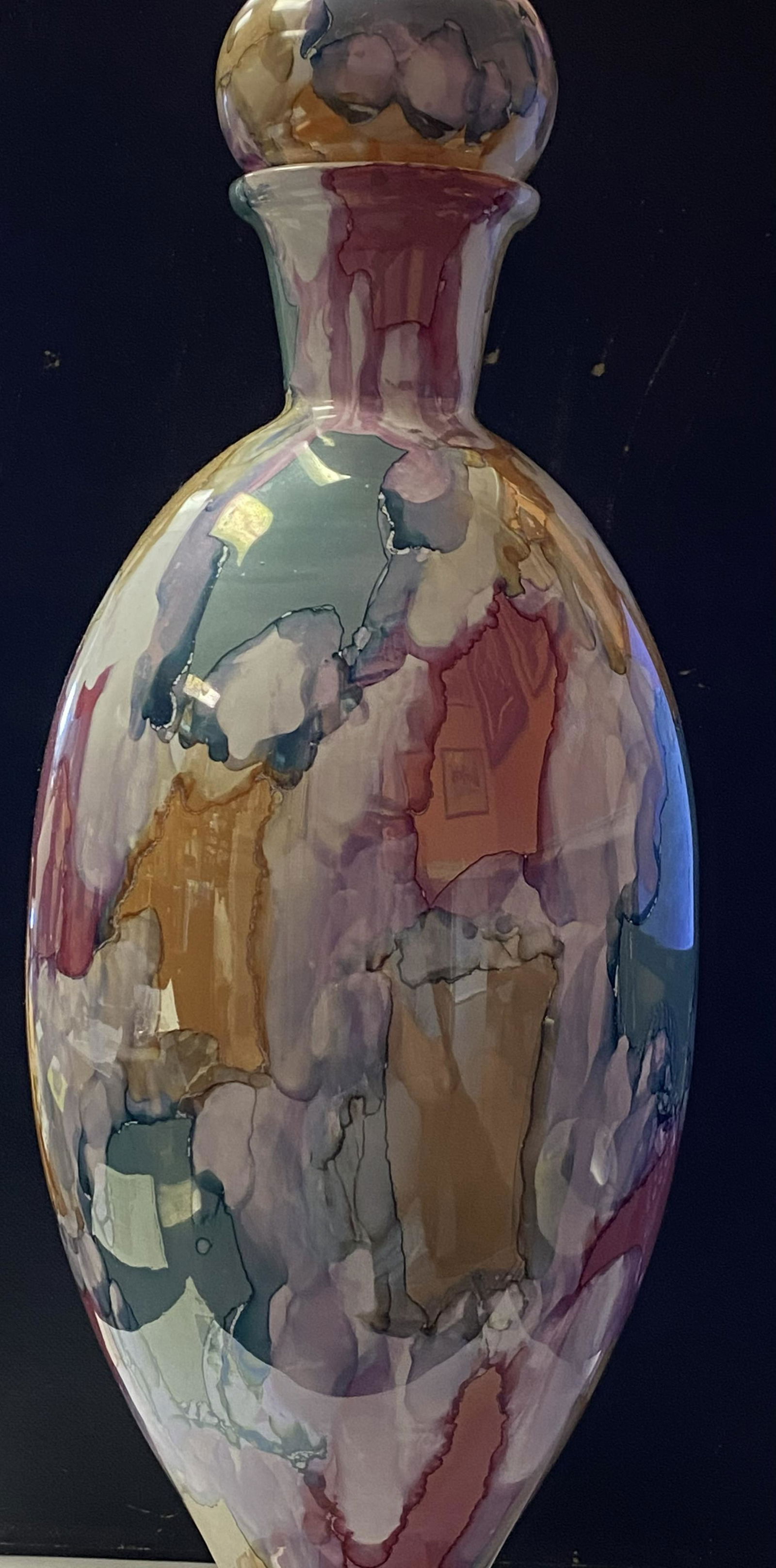 Nazareno Picchiotti Vase, Deruta. Hand Made In Italy