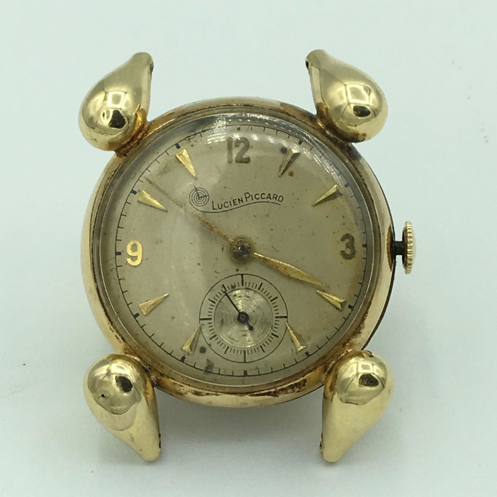 1940\'s Lucien Picard Swiss 14k Yellow Gold 17j