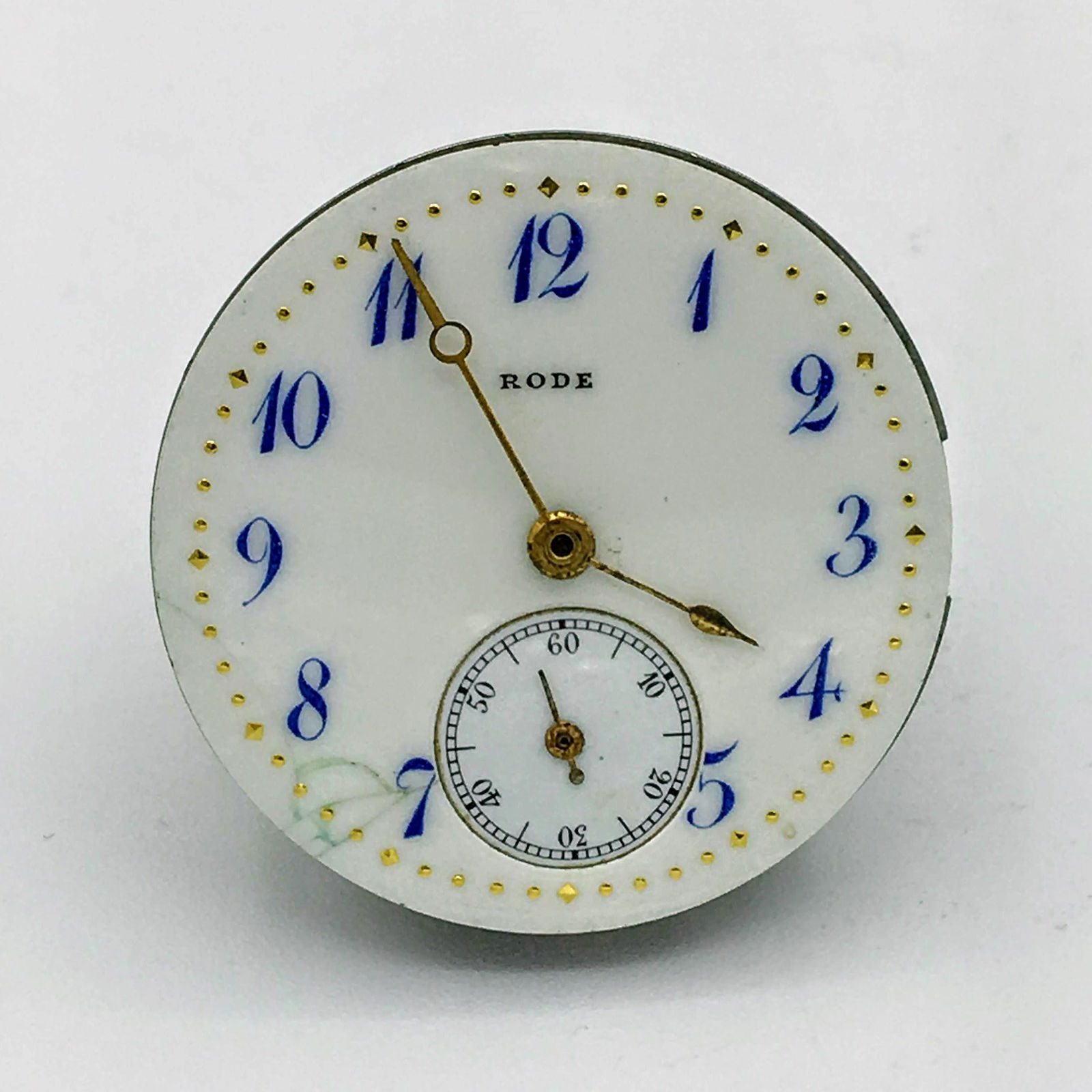 Vintage Rode 15 Jewel Pocket Watch Movement 0s #36151 (#0374) on Sep 30 ...