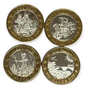 Lost Ship.999 Silver Hsp Luxury Cruise Ship Token