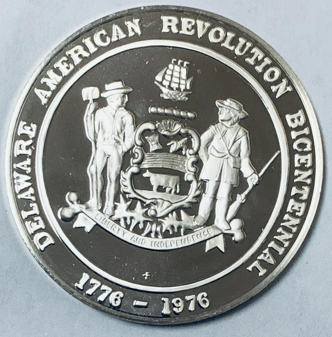 Delaware American Revolution Bicentennial Silver Medal - Sterling ...