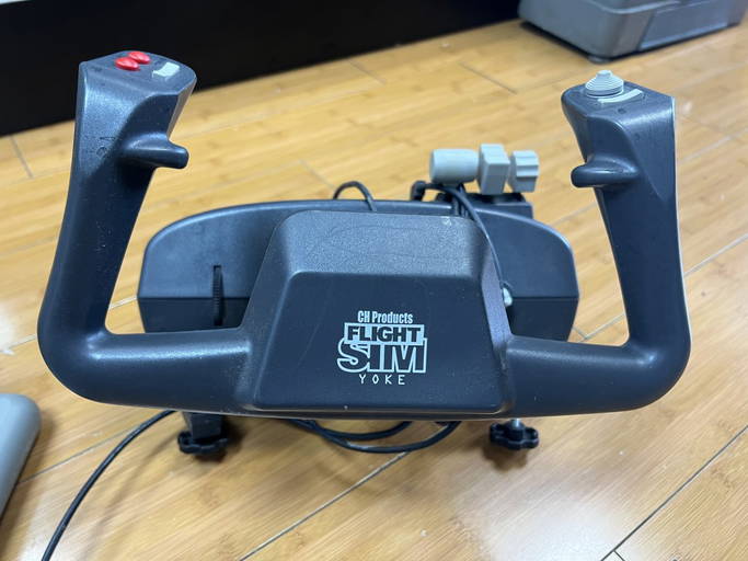 Ch Products Flight Sim Yoke And Pro Pedals Set