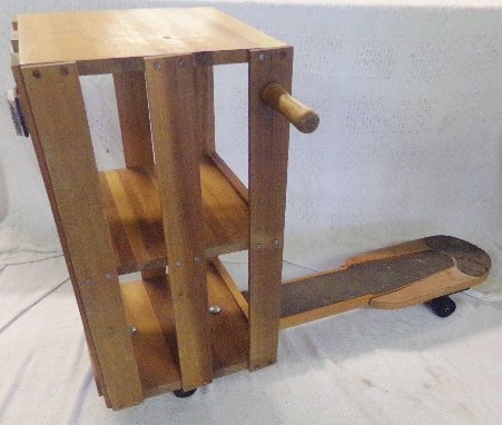 Little Rascal's Wood Crate Scooter