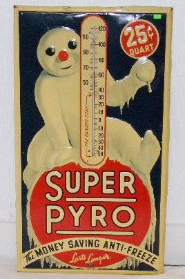 Super Pyro Advertising Sign Donaldson Art Sign Co