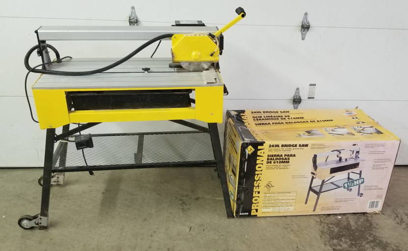 Professional 24" Bridge Saw With Original Box