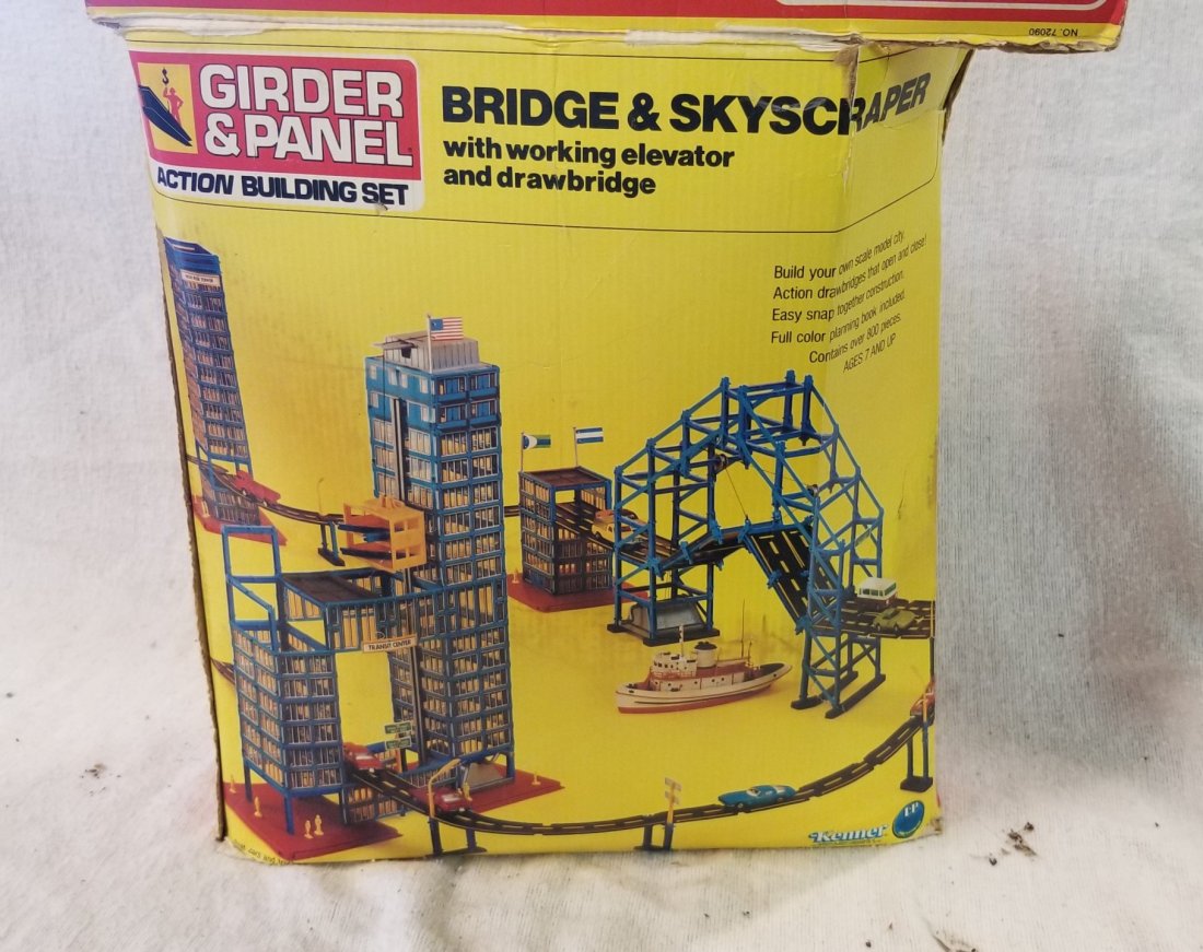 1970's Kenner Girder & Panel Action Building Set