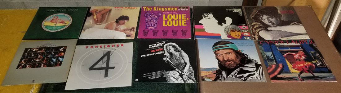 10 Vintage Record Albums