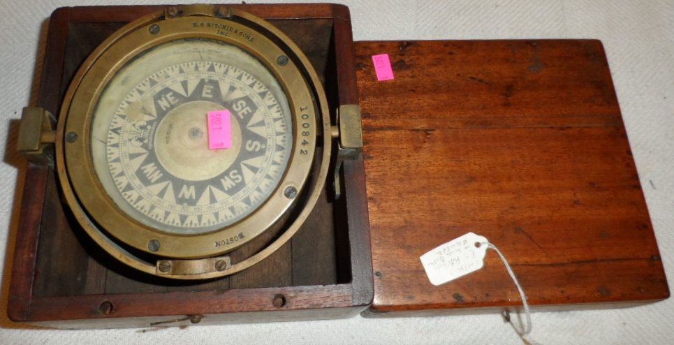 1885-90 E.S. Ritchie & Sons Inc Boston Compass
