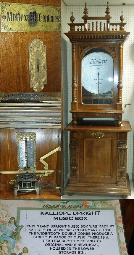 ANTIQUE GERMAN KALLIOPE MUSIC BOX, 13" DISC - Dec 13, 2009 | Austin ...