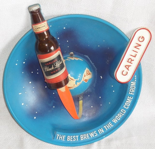 1958 Carling Black Label Beer Sign