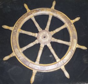 Folk Art Stern Wheel Ship Model : Lot 0347