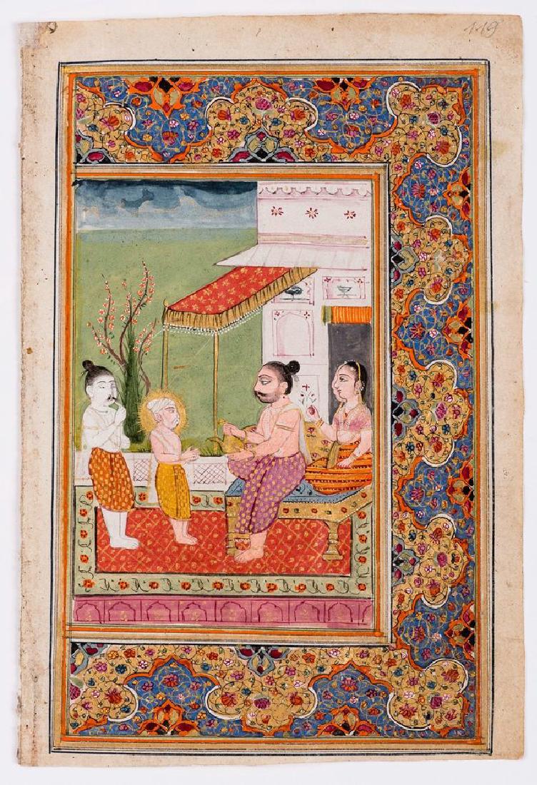 A SAINT RISHI AND A RAJA