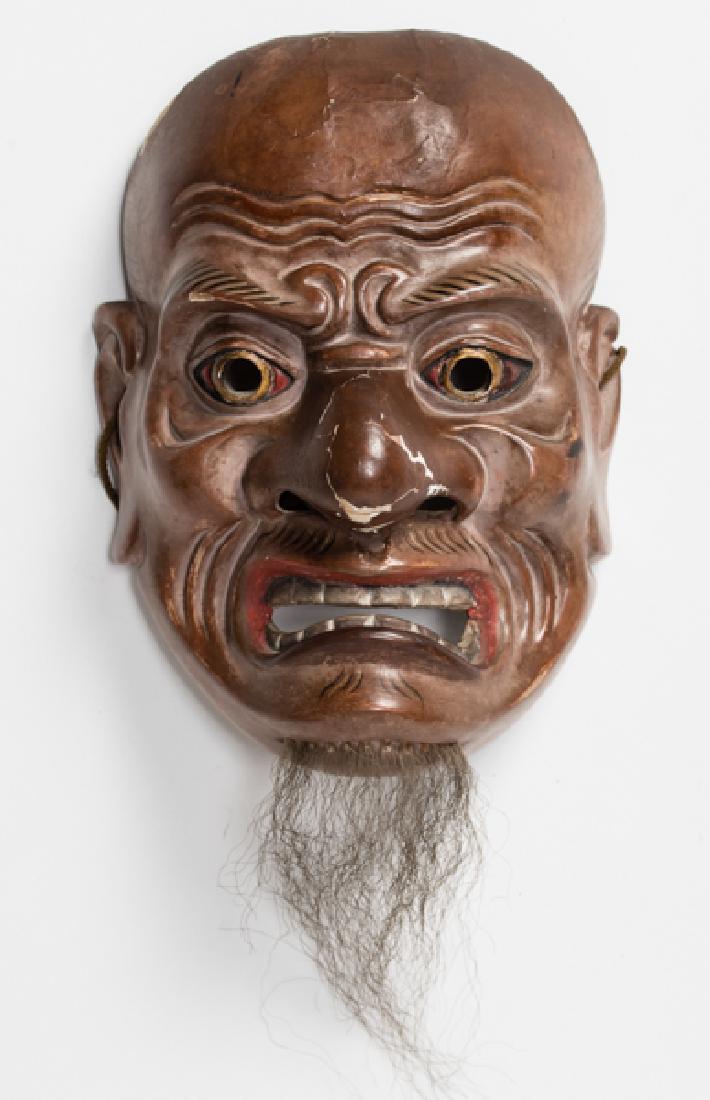 A NOH MASK OF WASHIBANA AKUJ