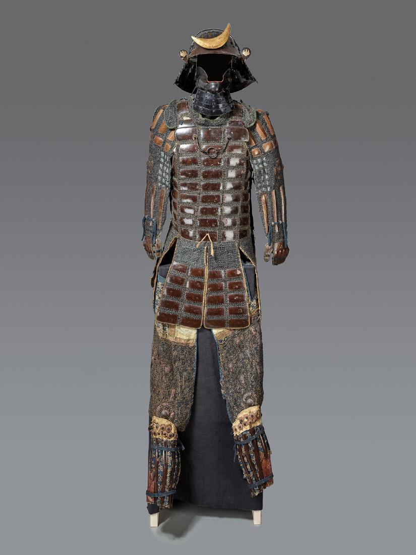 A RARE AND COMPLETE JAPANESE TATAMI-DO GUSOKU ARMOR