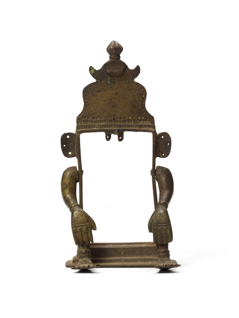 An Indian Bronze Of Aditi, Goddess Of Void And Infinity