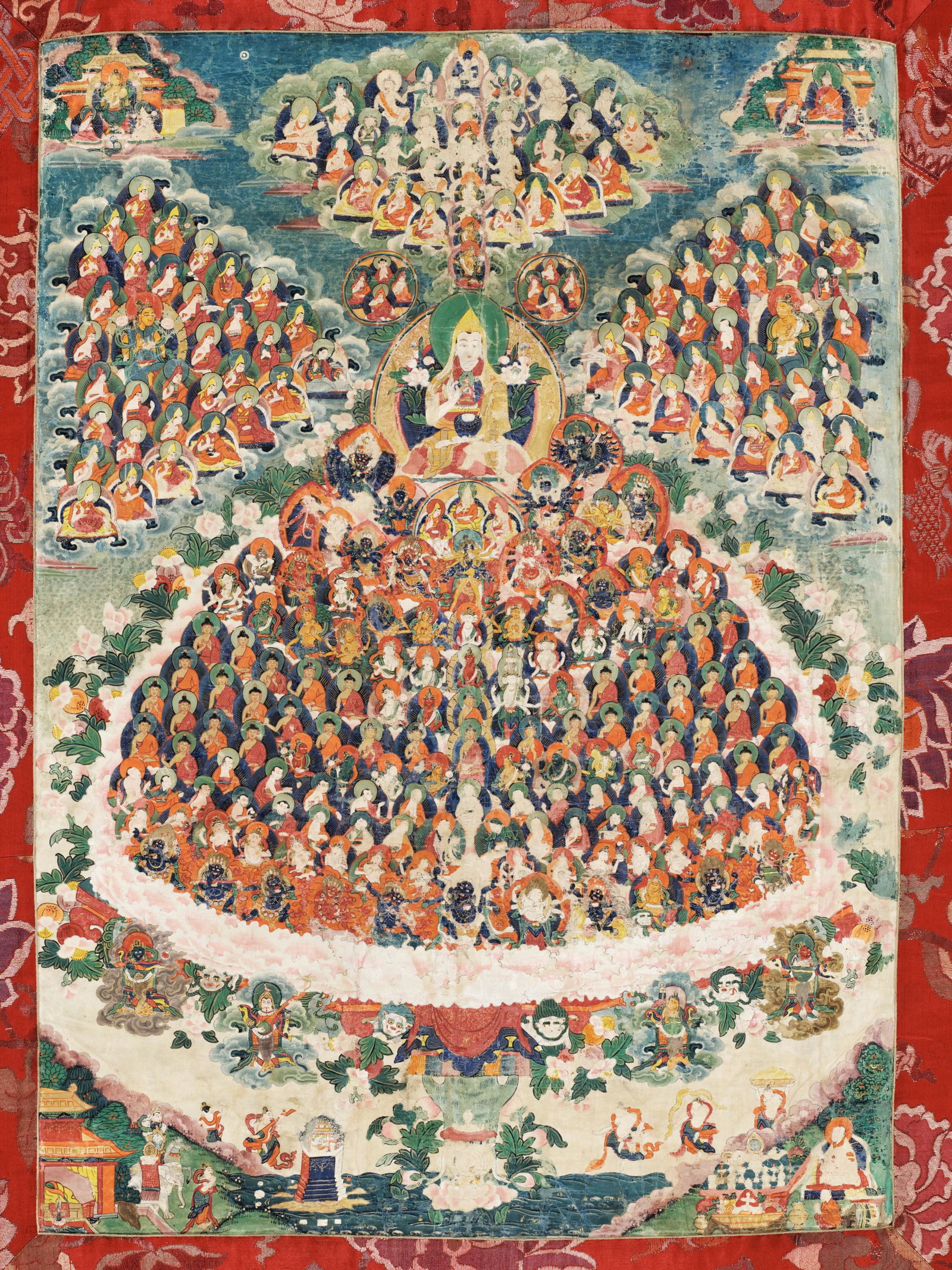 A THANGKA OF A GELUGPA REFUGE FIELD, 19TH CENTURY - Mar 06, 2021 ...