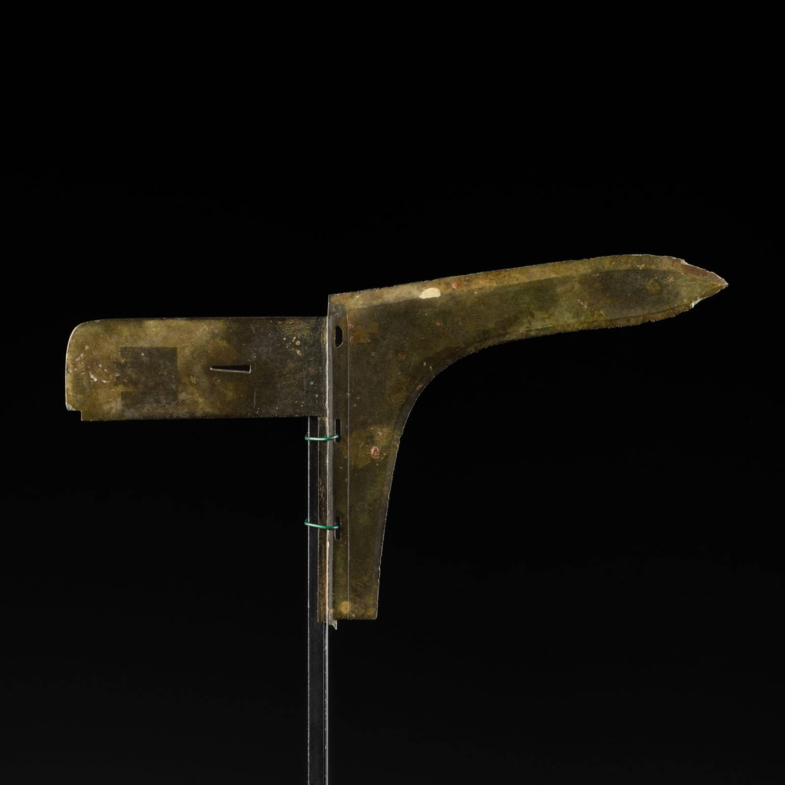 A Bronze Halberd Blade, Ge, Eastern Zhou Dynasty Auction