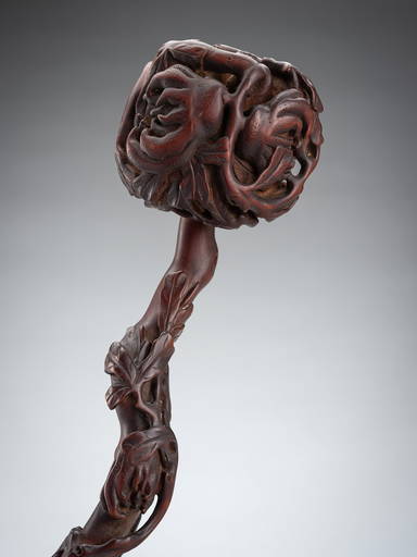 A Boxwood 'finger Citron' Ruyi Scepter, 19th Century
