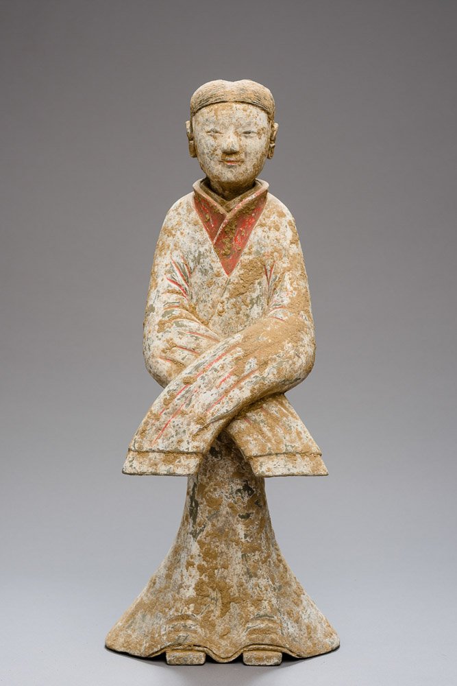 TERRACOTTA FIGURE IN DANCE POSE - May 03, 2014 | Galerie Zacke in Austria