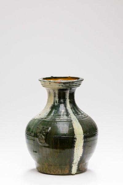 LARGE GLAZED VASE HU