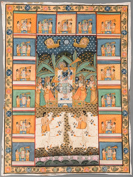 PITCHWAY: DANCING KRISHNA WITH HIS SHEPHERD GIRL