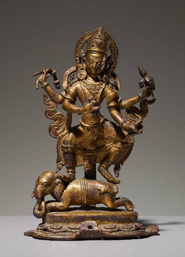 The Deity Indra On An Elephant