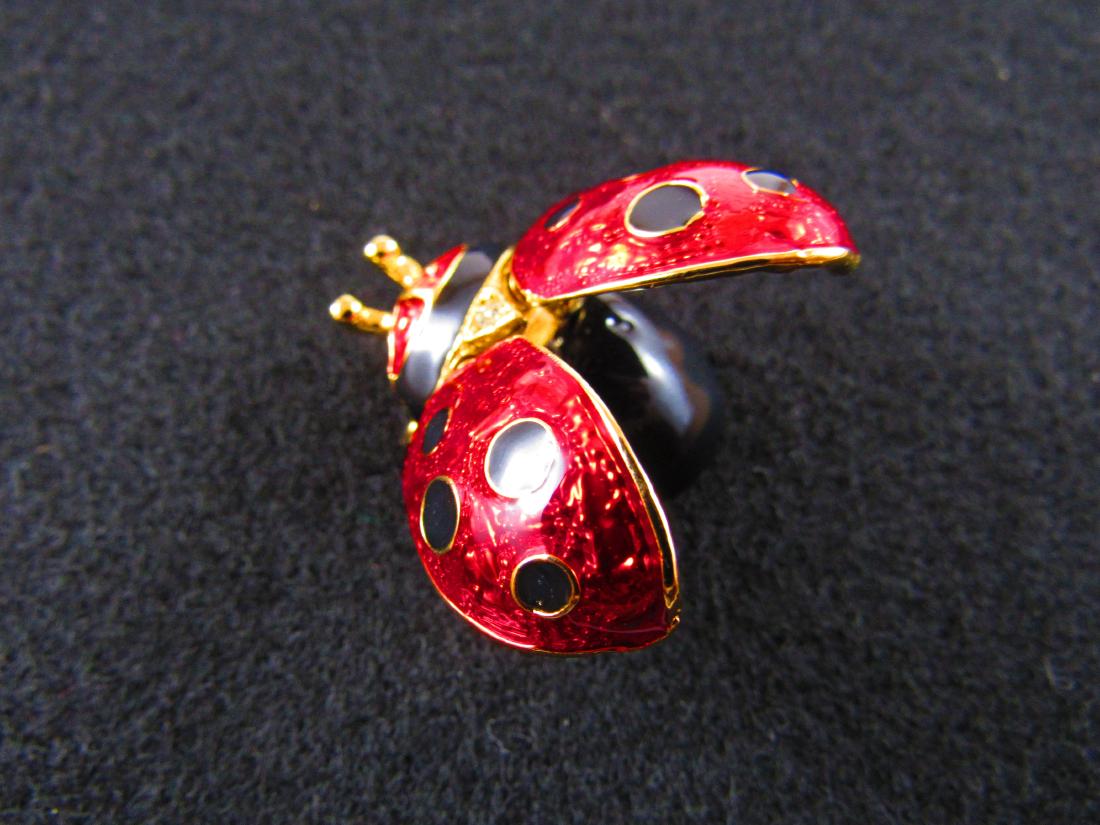 Ladybug pin