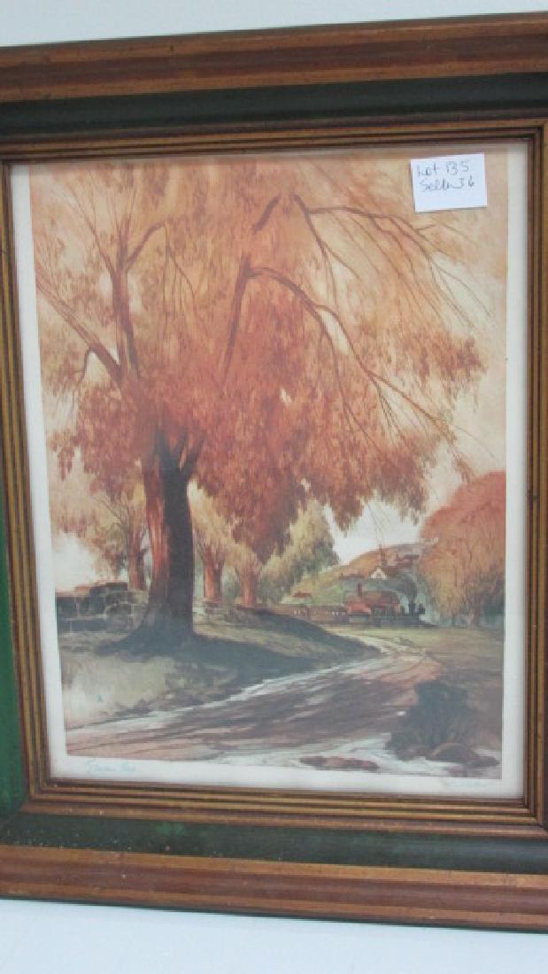 Al Wettel Station Stop Lithograph