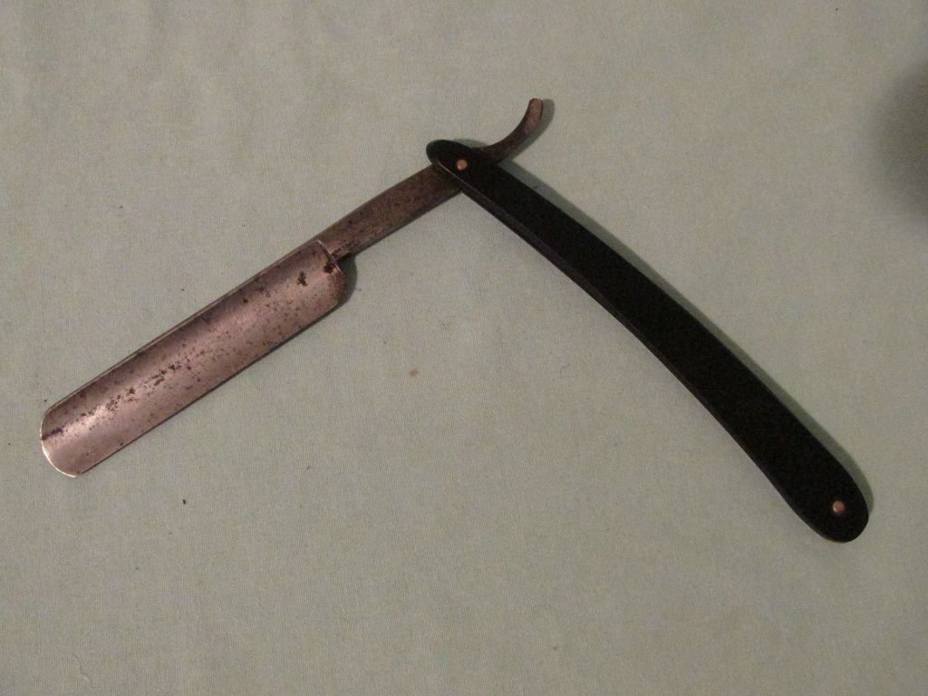 Dixie Blue Steel Straight Razor Dixie Mfg. Co. Union