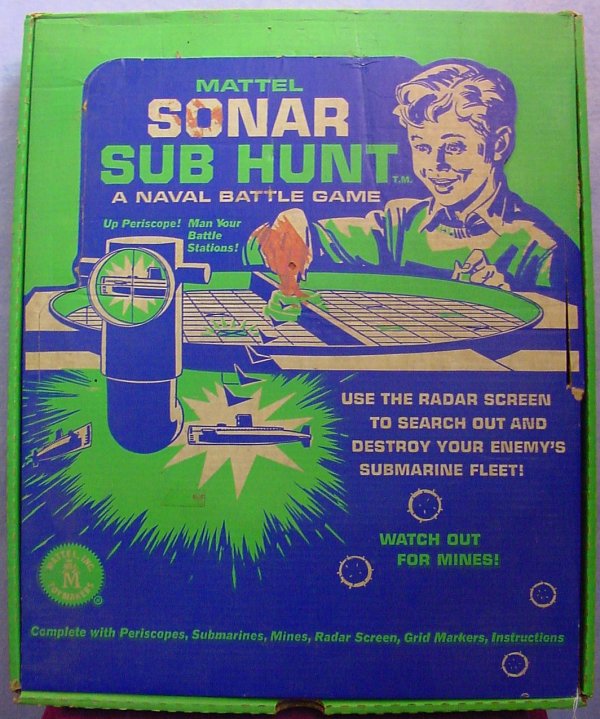 1035: Mattel Sonar Sub Hunt Game