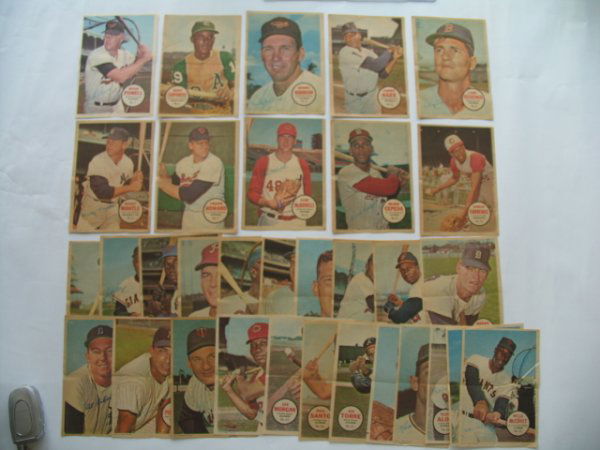 1967 Topps All Star Pin Ups Major League Baseball