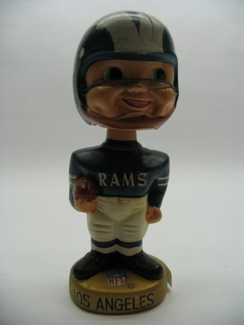 591: Los Angeles Rams Bobble Head Doll c. 1960