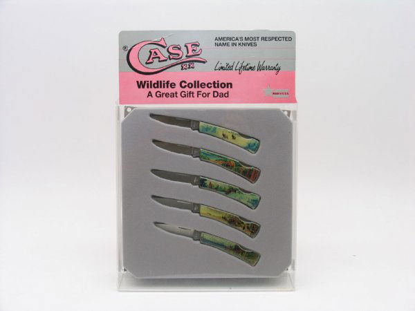 Case Xx Knives, Wildlife Collection In Display