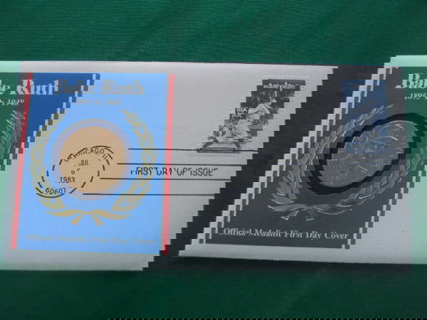 Babe Ruth First Day Issue July 6, 1983