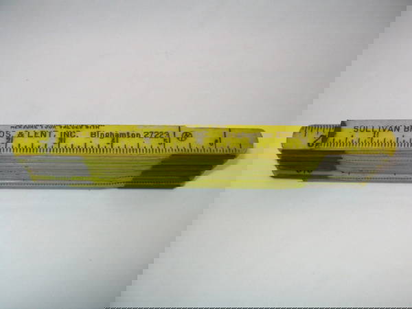 Sullivan Bros. & Lent Inc Folding Rule