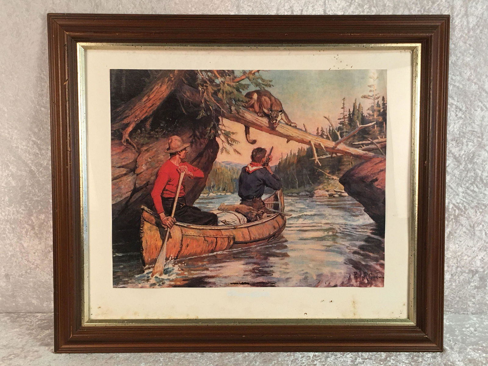 Philip R. Goodwin, Winchester Artist,"a Mutual Suprise"