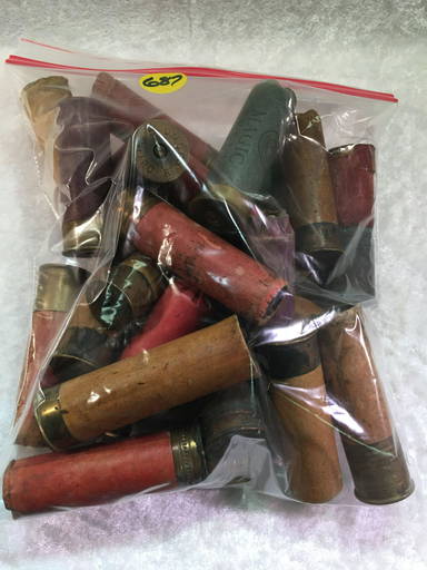 (23) Vintage Empty Paper Shotgun Shells. Umc Nitro,