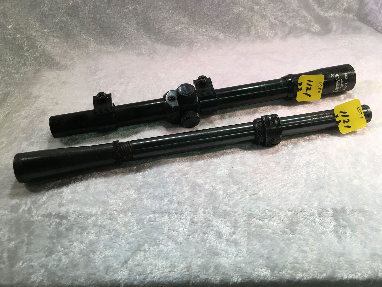 Tasco 601e 4x15 Scope With Mounts & Pan Tech Jr. 6x
