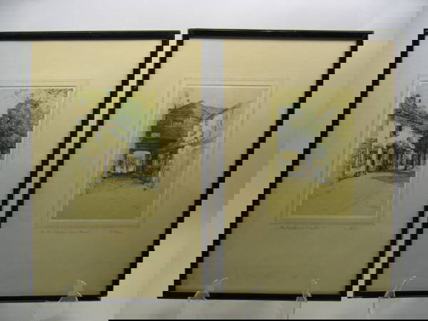 Pair Of F. Robson Prints