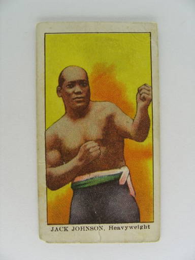 Jack Johnson Boxing Boxer Candy Card