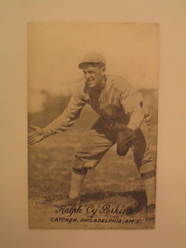 Ralph "cy" Perkins 1921 Exhibit Baseball Card