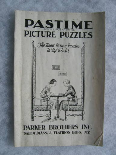 Parker Brothers Pastime Picture Puzzles Catalog