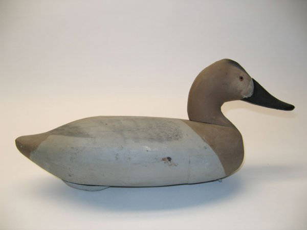 Canvas Back Duck Wooden Decoy