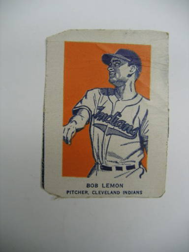 Bob Lemon 1952 Wheaties Champions Baseball Card