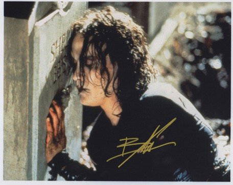 Brandon Lee Signed Photograph.